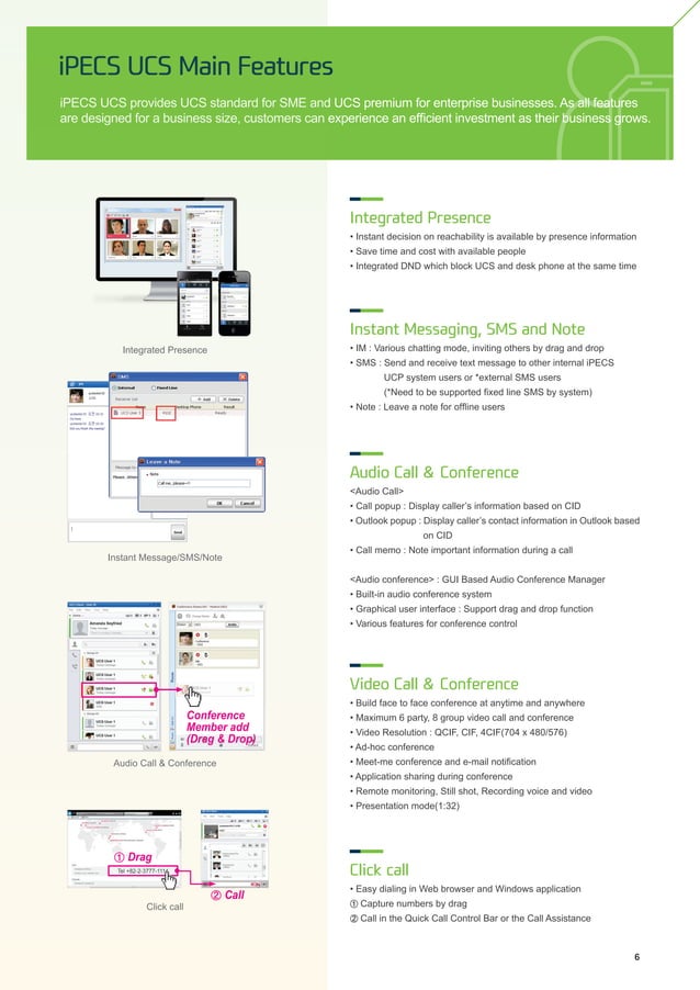 Design Your Business Communications with iPECS UCP | PDF