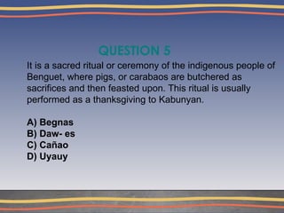 Indigenous knowledge- QUIZ BEE .pptx