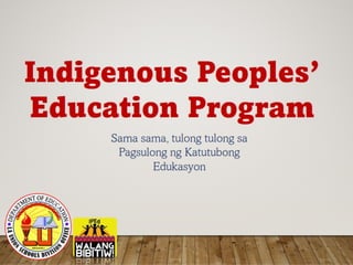 ipedprogram_launion_2022_mbp.- sa mga IPED implementing schoolspptx | PPT