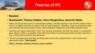 Muslim youth university(International political economy | PPT