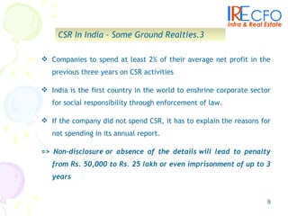 Corporate Social Responsibility - A Snapshot | PPS