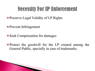 Ip enforcement | PPT