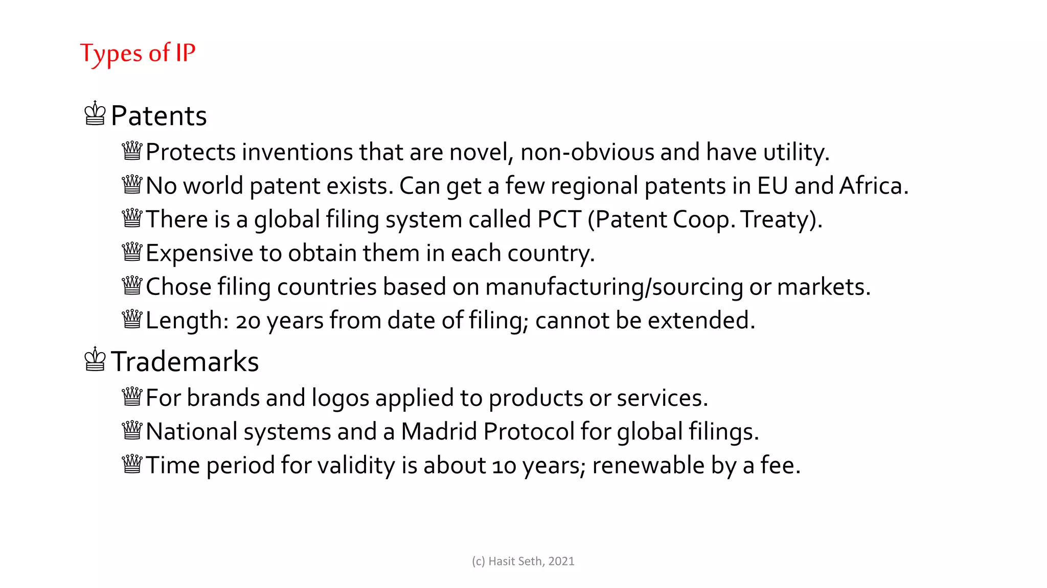 Intellectual Property (IP) Enforcement for Entrepreneurs | PPTX
