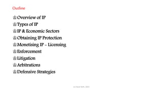 Intellectual Property (IP) Enforcement for Entrepreneurs | PPTX