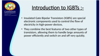 IPE PROJECT PPT.pptx centurion igbt based | PPT