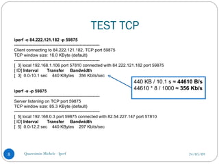 Iperf | PPT