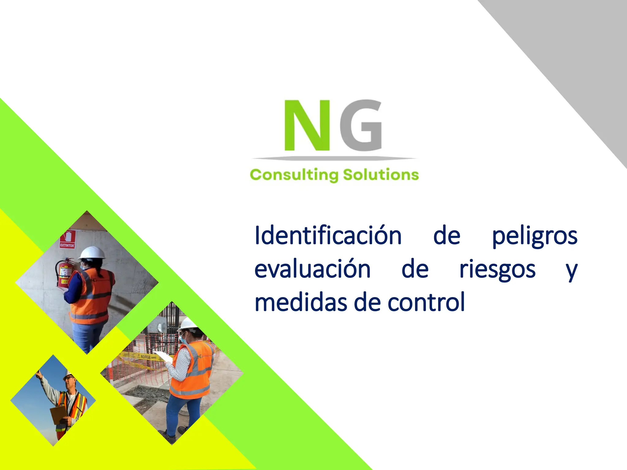 Identificacion de peligros, evaluación de riesgos y medidas de control | PPT