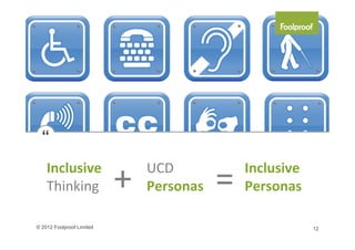 iPersonas: Inclusive requirements for your personas | PPT
