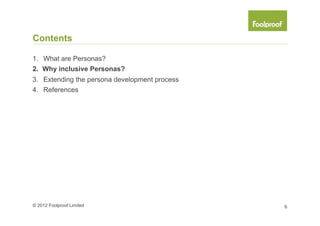 iPersonas: Inclusive requirements for your personas | PPT