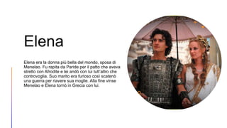 I personaggi dell'Iliade | PPT