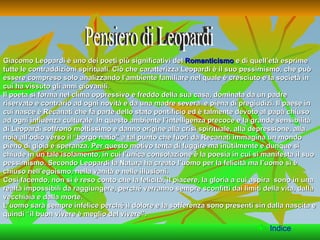 Leopardi | PPT