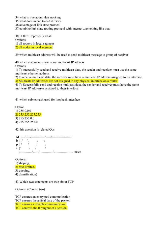 Ip essential with answers | PDF