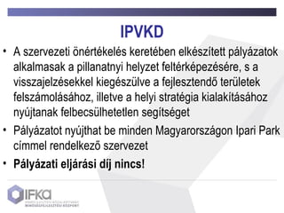 Ipari Parkok Versenyképességi Díj | PPT