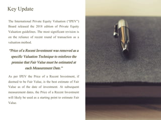 IPEV Guidelines - Key Revision & Impact | PDF