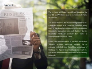 IPEV Guidelines - Key Revision & Impact | PDF