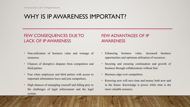 Intellectual property and existing businesses | PPT