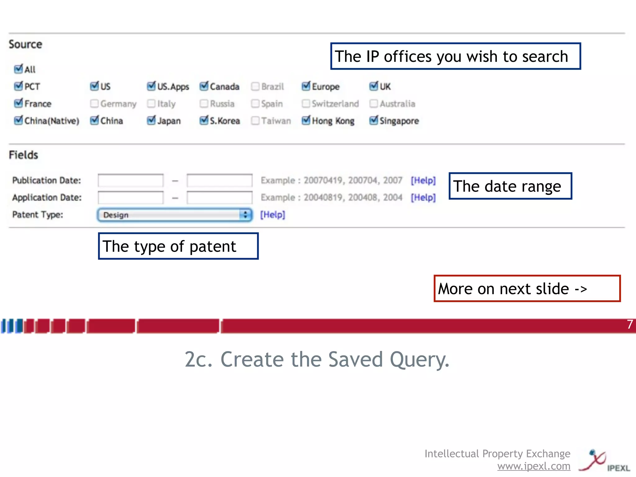 Ipexl tutorial. Using the saved query tool | PPT