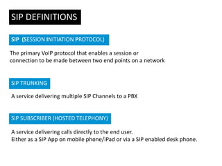 IP EXPO - 'There's more to SIP than you think' by Jon Nowell | PPTX