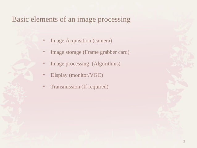 Introduction of image processing | PPT