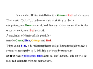 Ipfire open source firewall | PPT