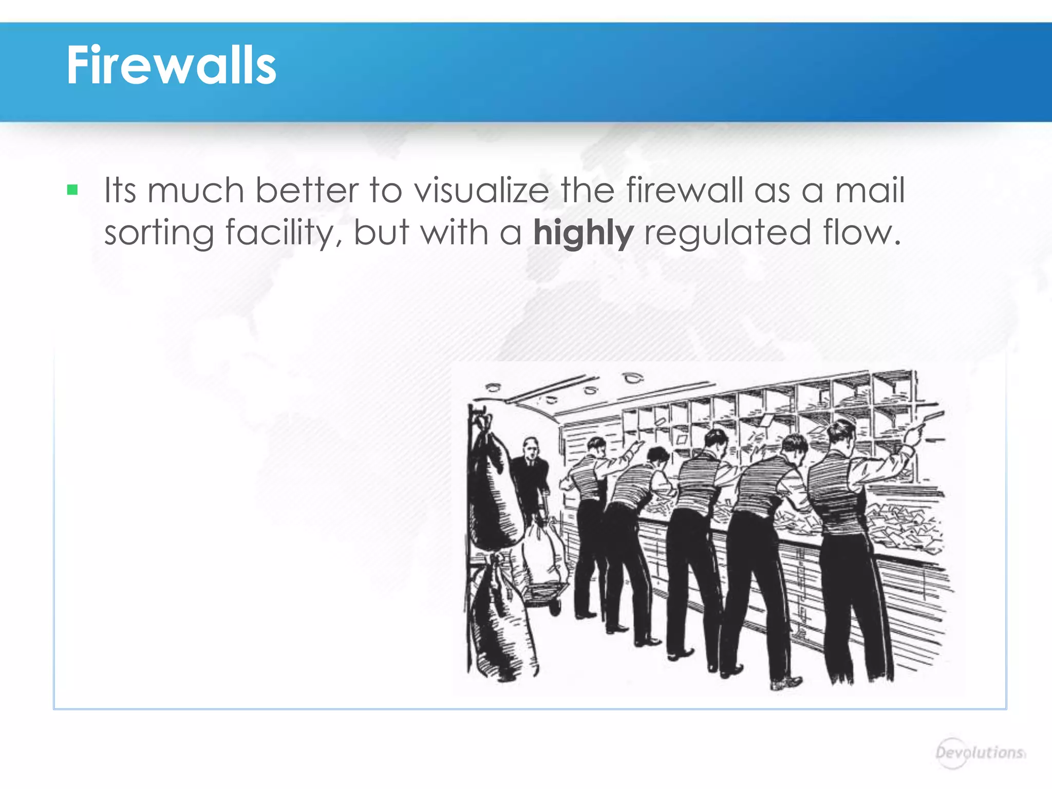 How Computers Communicate, Internet Protocols (IP) and Firewalls | PPT