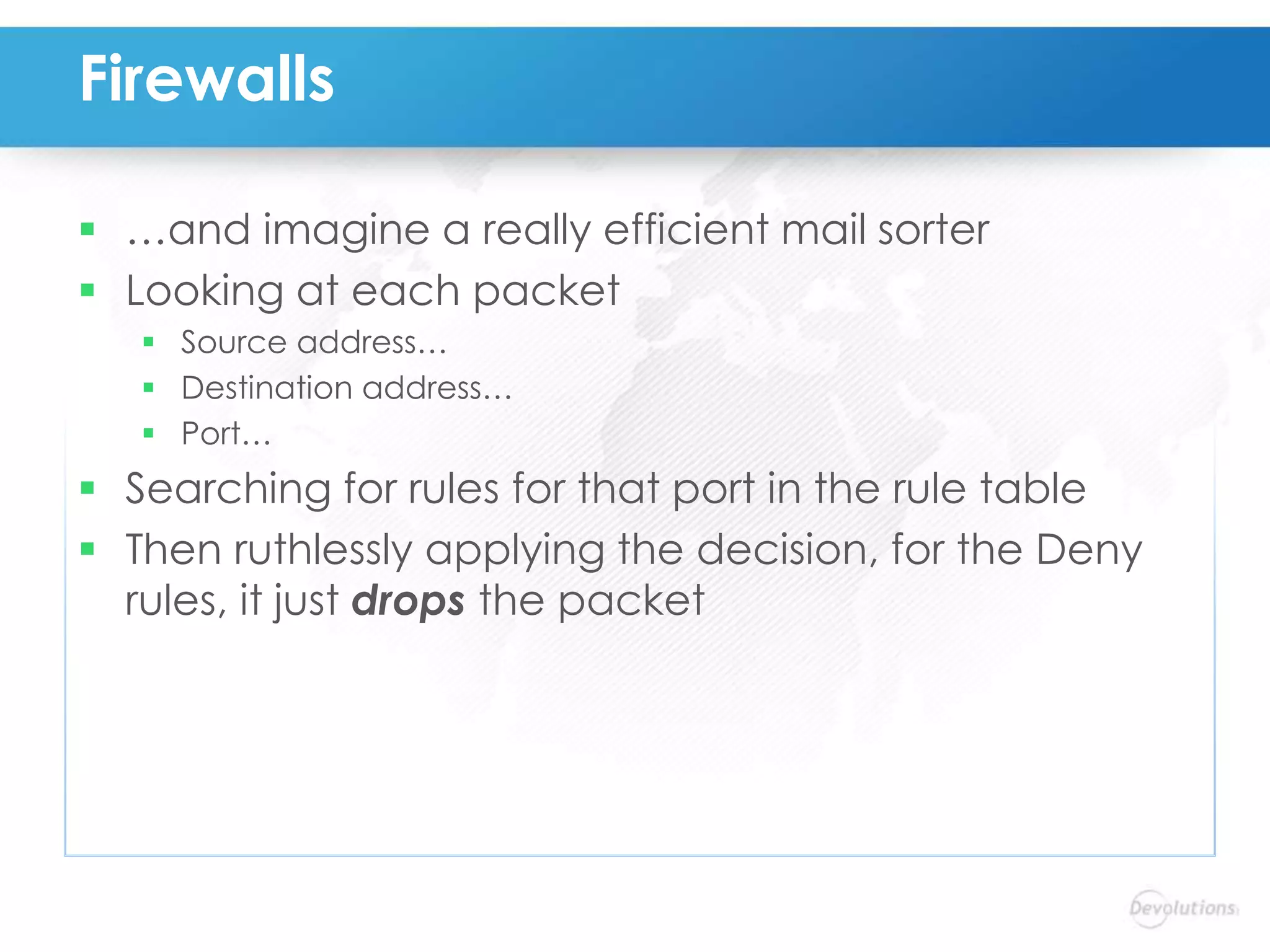 How Computers Communicate, Internet Protocols (IP) and Firewalls | PPTX | Computer Networking ...