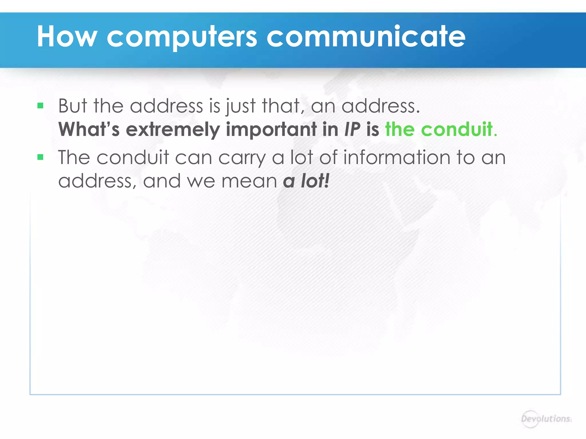 How Computers Communicate, Internet Protocols (IP) and Firewalls | PPTX | Computer Networking ...