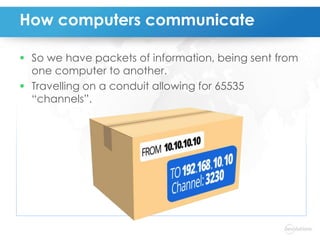 How Computers Communicate, Internet Protocols (IP) and Firewalls | PPTX | Computer Networking ...