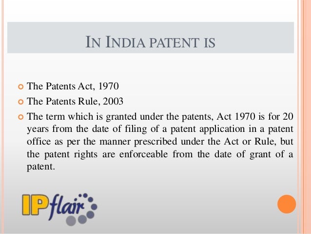Filing a Patent Process in India Filing a Patent Process in India
