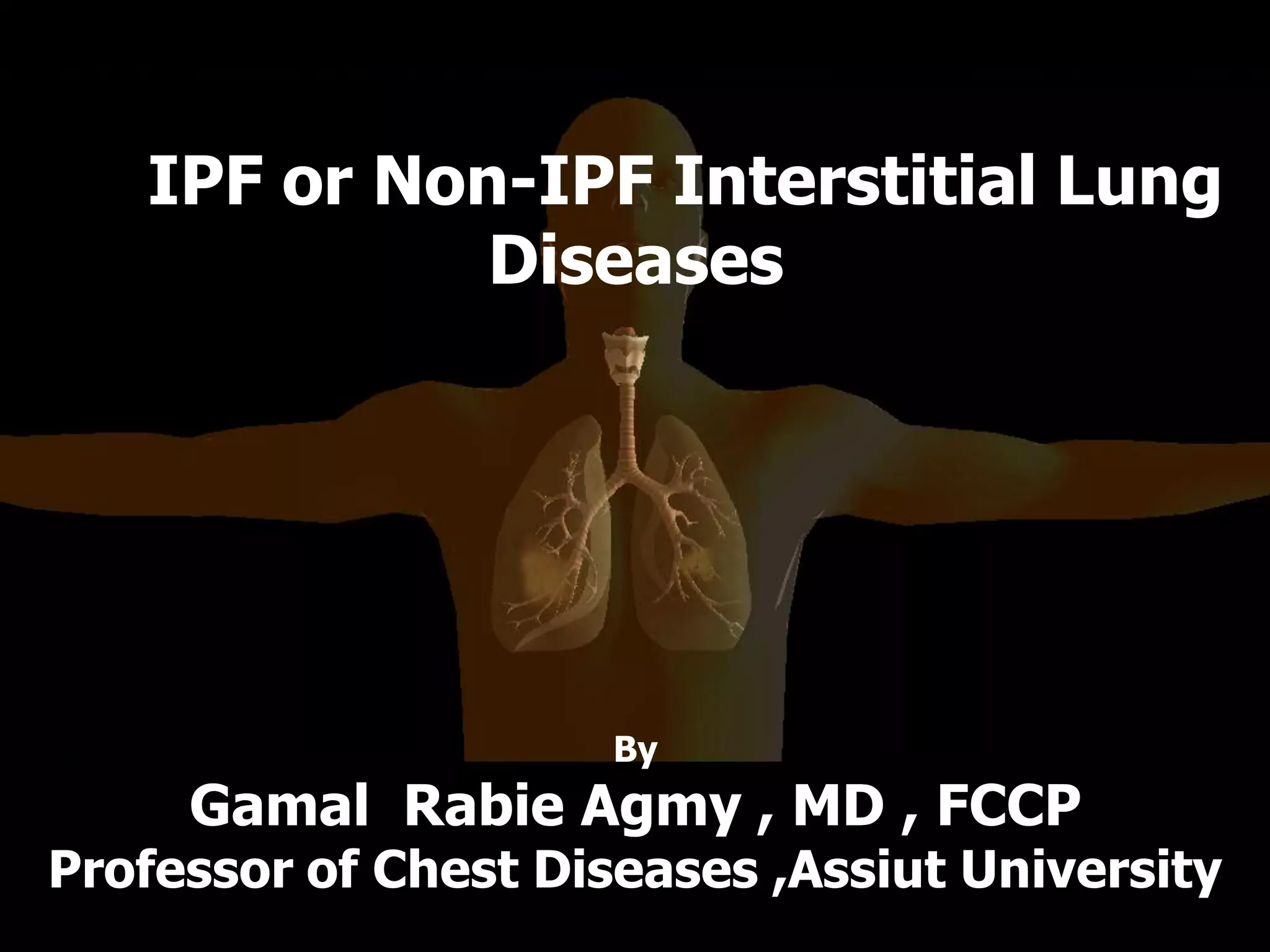 Ipf or non ipf interstitial lung diseases | PDF