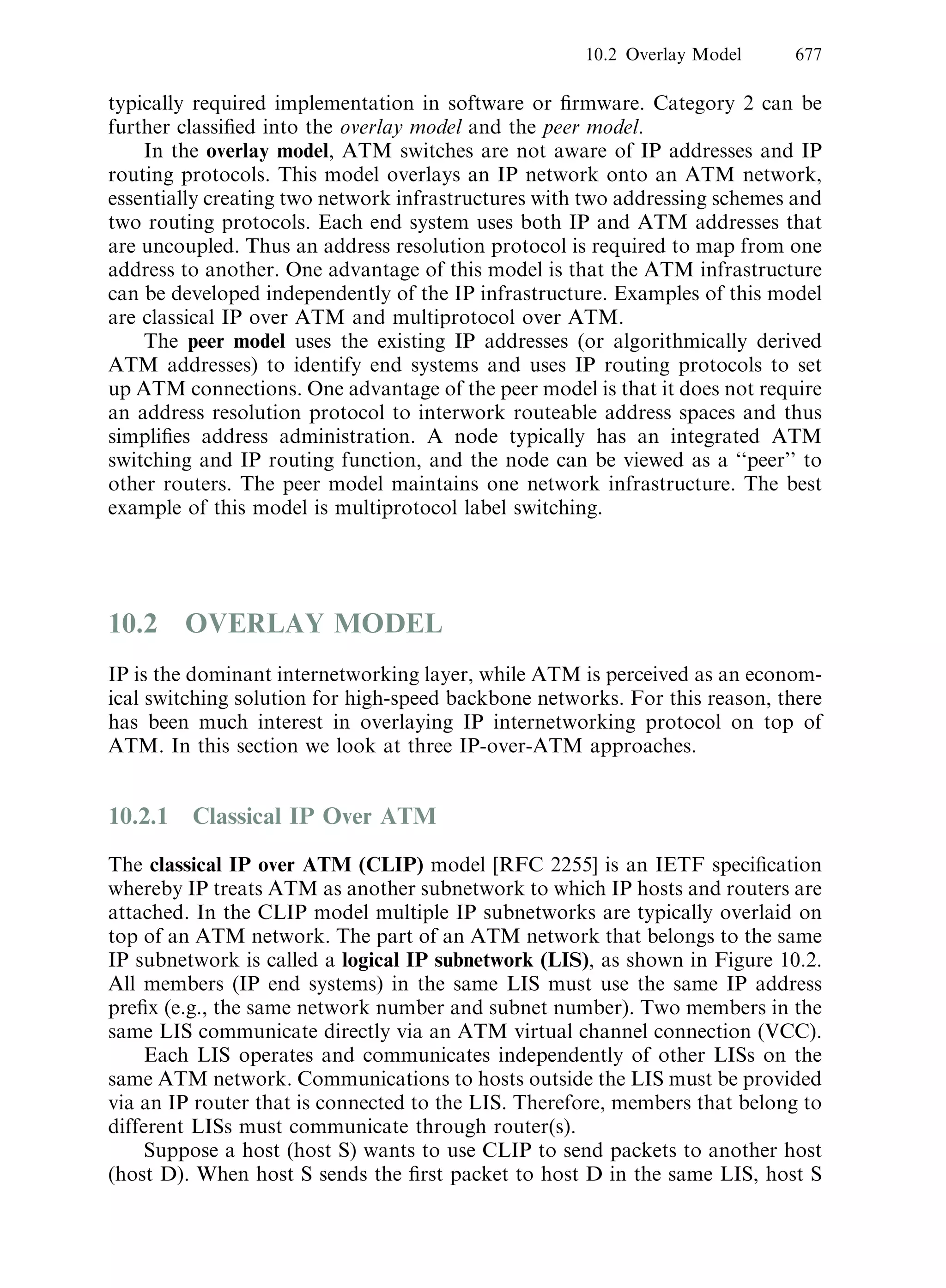 IP forwarding architectures and Overlay Model | PDF | Computer Networking | Computing