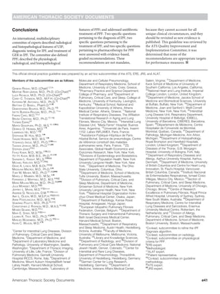 IPF & Progressive Pulmonary Fibrosis in Adult ATS ERS JRS Clinical ...