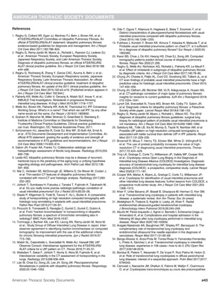 IPF & Progressive Pulmonary Fibrosis in Adult ATS ERS JRS Clinical ...