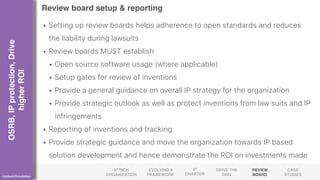 Setting up an IP Framework for an organization | PDF