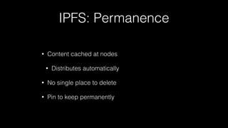 IPFS: The Permanent Web | PDF