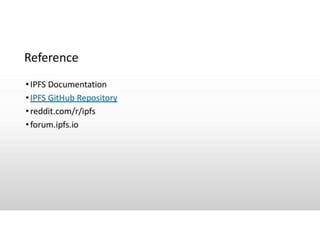ipfs interplanetary file system computer science | PPT