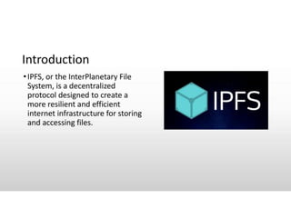 ipfs interplanetary file system computer science | PPT