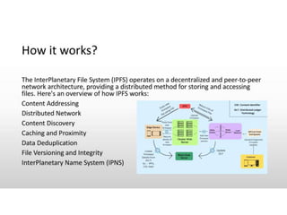 ipfs interplanetary file system computer science | PPT
