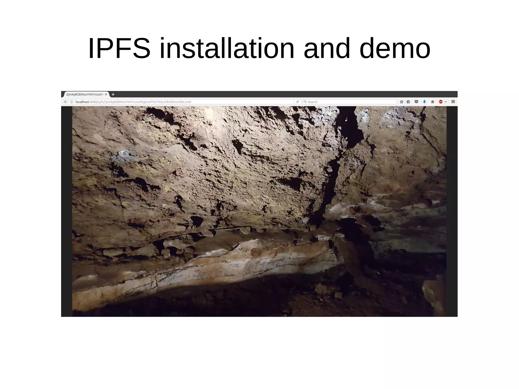 Ipfs installation and demo | PPT