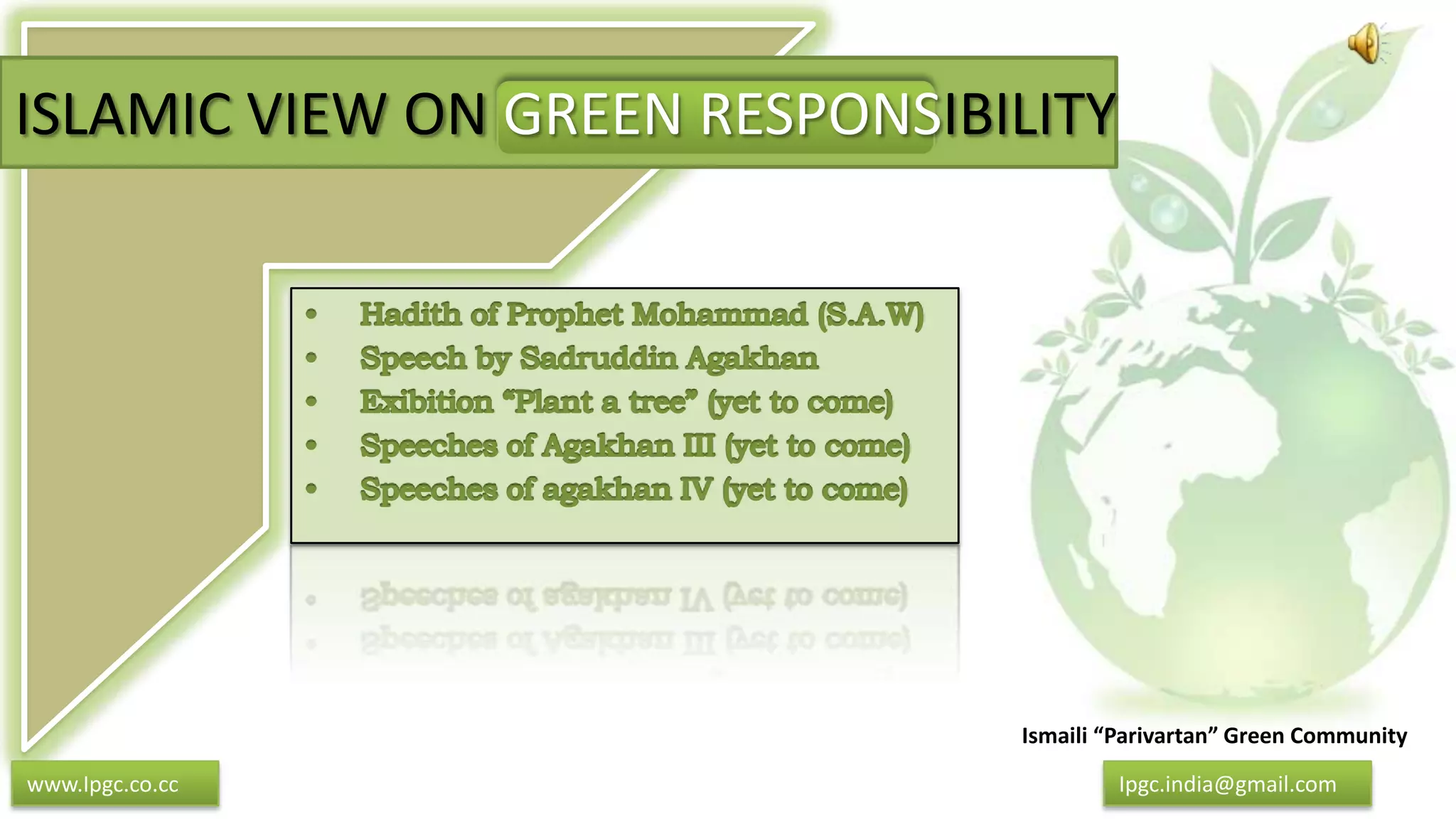 Green Color of Islam | PPTX | Islam | Religion & Spirituality