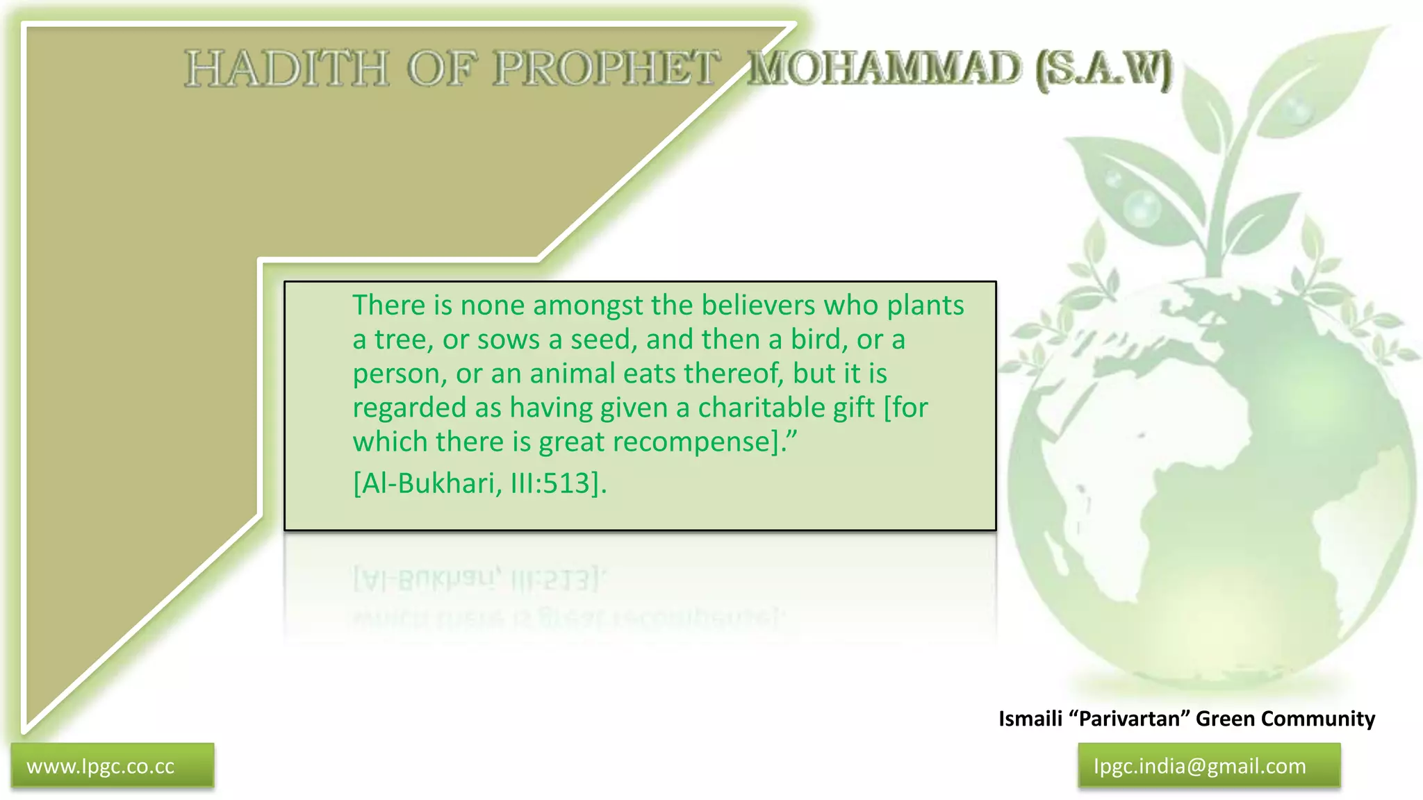 Green Color of Islam | PPTX | Islam | Religion & Spirituality
