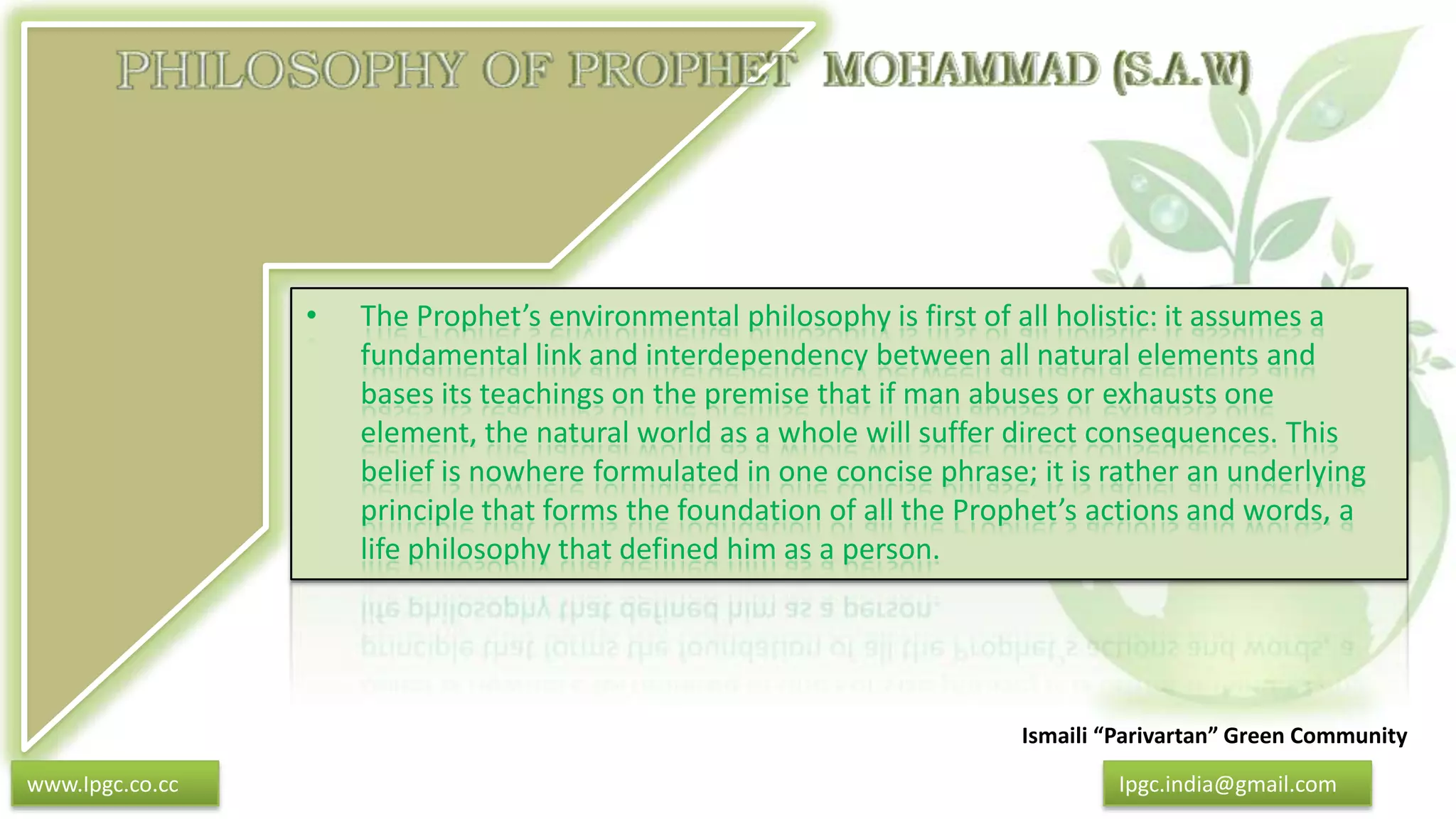 Green Color of Islam | PPTX | Islam | Religion & Spirituality