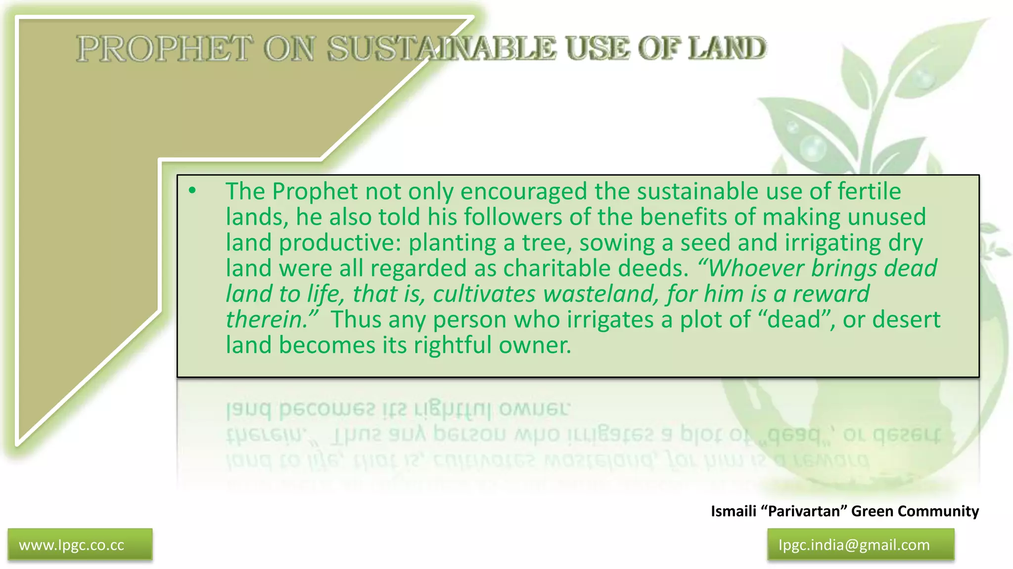 Green Color of Islam | PPTX | Islam | Religion & Spirituality