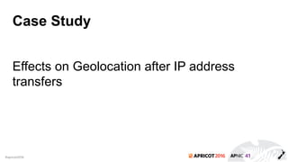 IP based Geolocation and Whois database | PPT