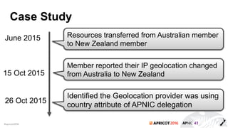 IP based Geolocation and Whois database | PPT