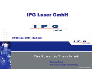 Ipg Photonics Logo