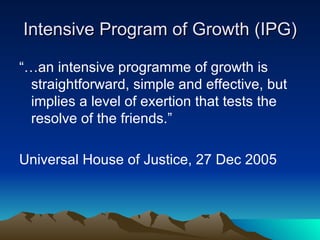 Ipg Workshop Ipg Launch | PPT