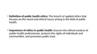 introduction to public health -11 .ppt.. | PPTX