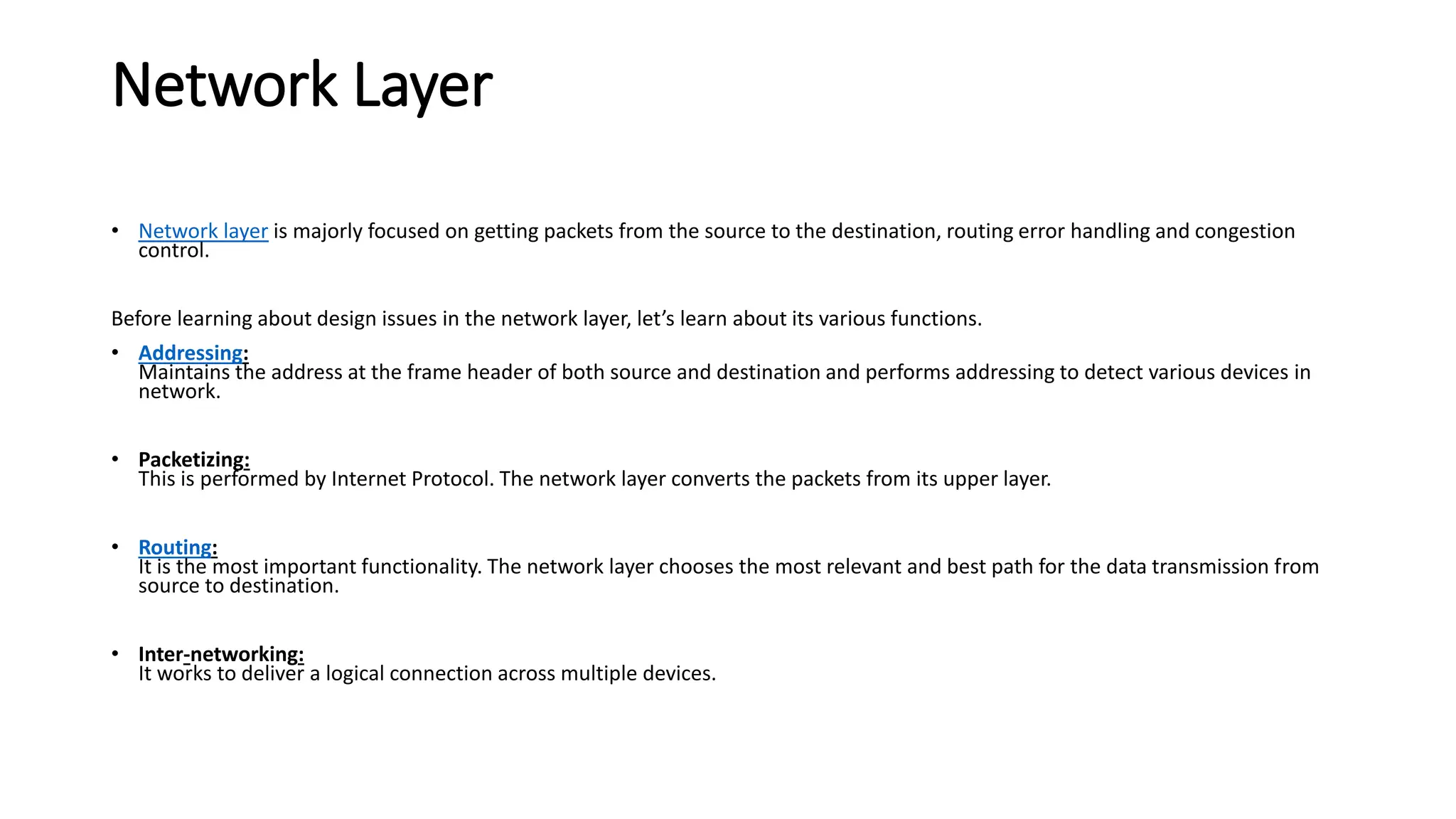 IP HEADER_CLASSFUL Addressing and Classless addressing | PPTX
