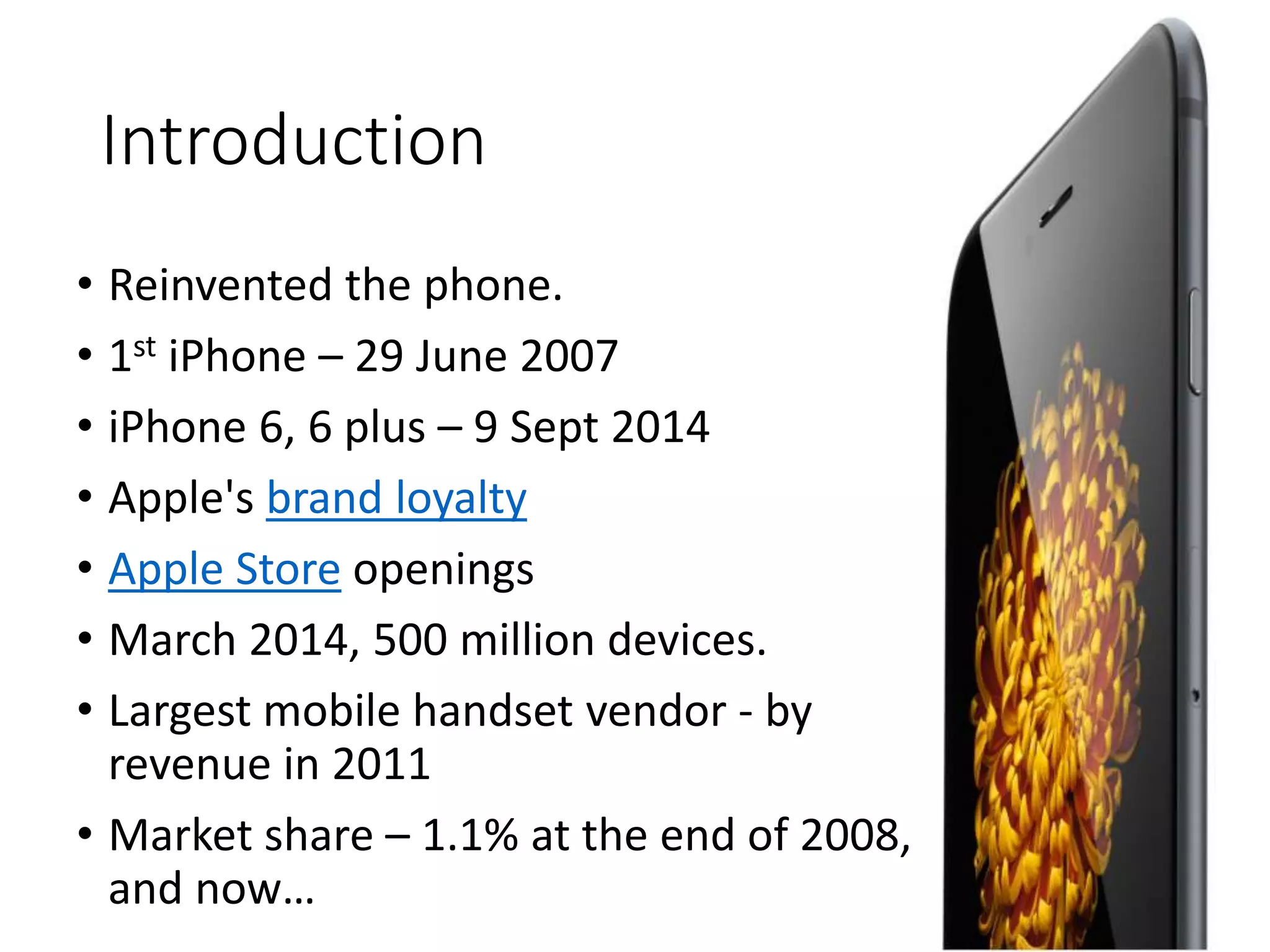 Iphone - BCG & PLC | PPT